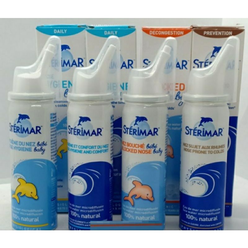 Jual Sterimar Nose Hygiene and Comfort 50ml for Children & Adult / Baby ...