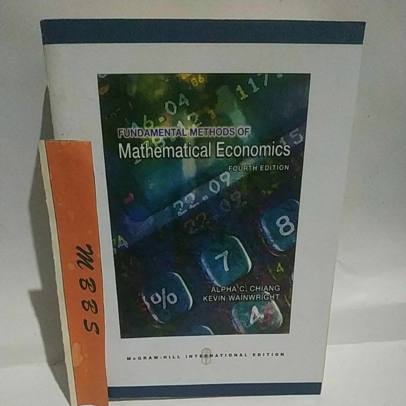 Jual Fundamental Methods of Mathematical Economics fourth Ed...Alpha ...
