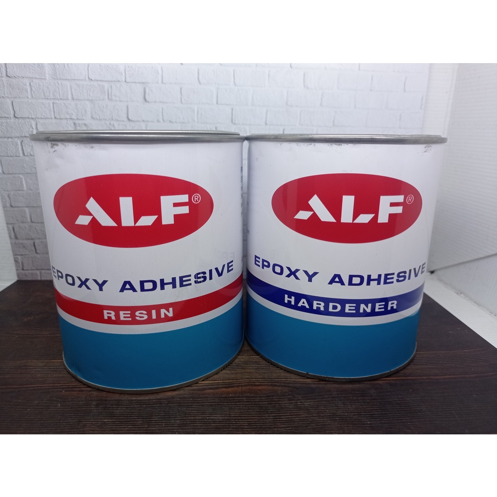 Jual Lem Epoxy Set 1,6 kg (2 komponen) Merk ALF | Shopee Indonesia