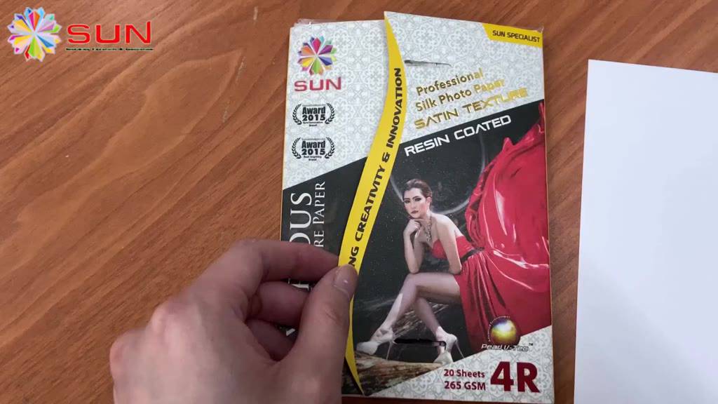 Jual Kertas Foto Doff Silky 3R A6 4R Texture Kulit Jeruk - SUN Professional Silk Photo Paper 265 ...