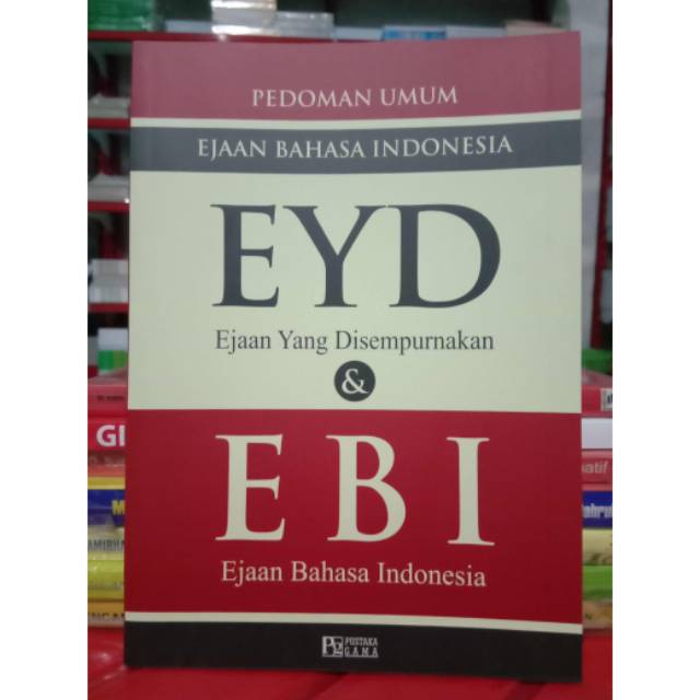 Jual PEDOMAN UMUM EJAAN BAHASA INDONESIA EYD & EBI | Shopee Indonesia