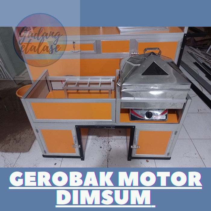 Jual gerobak motor dimsum/gerobak motor keliling | Shopee Indonesia
