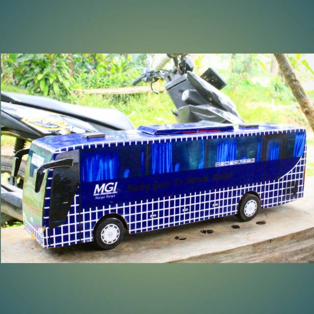 Jual Miniatur Bus MGI | Shopee Indonesia