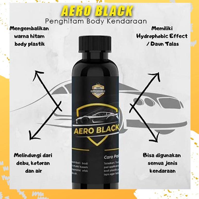 Jual Aero Black 30Ml Lite - Penghitam Body Dan Dashboard Mobil Atau ...