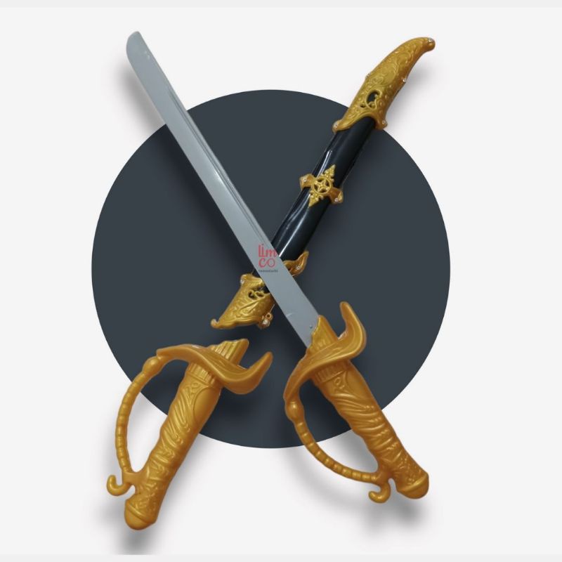 Jual Pedang Pedangan Panjang 50CM |Pedang Aladin Samurai Mainan ...