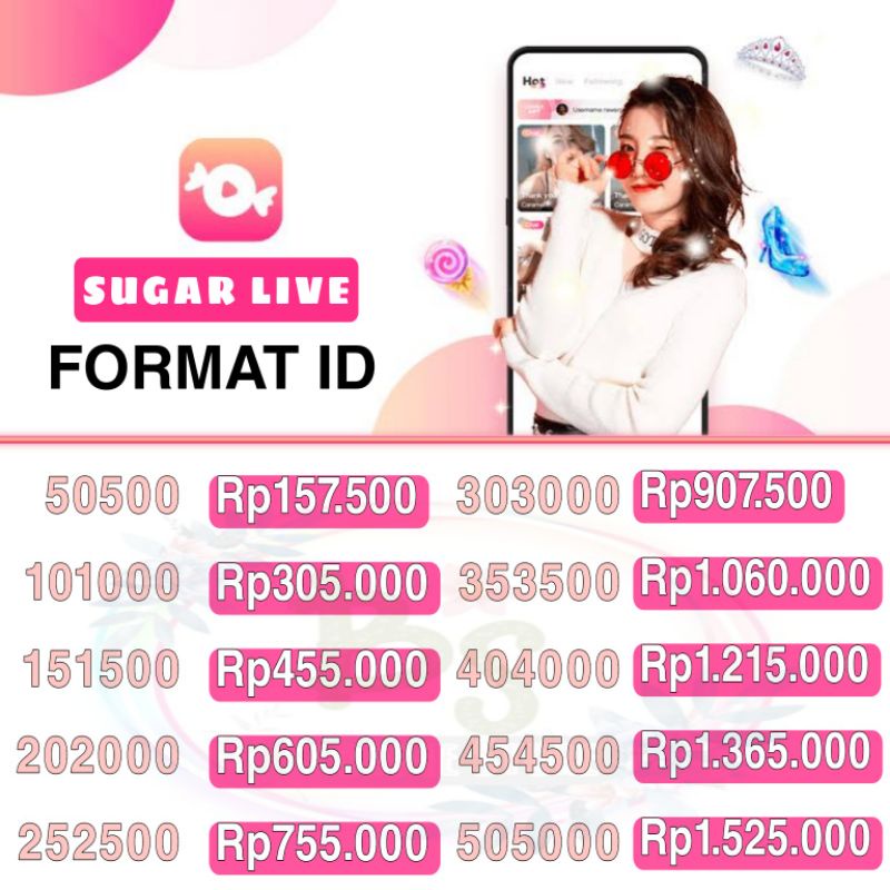 Jual Sugar live VIA ID | Sugar Proses Kilat | Shopee Indonesia