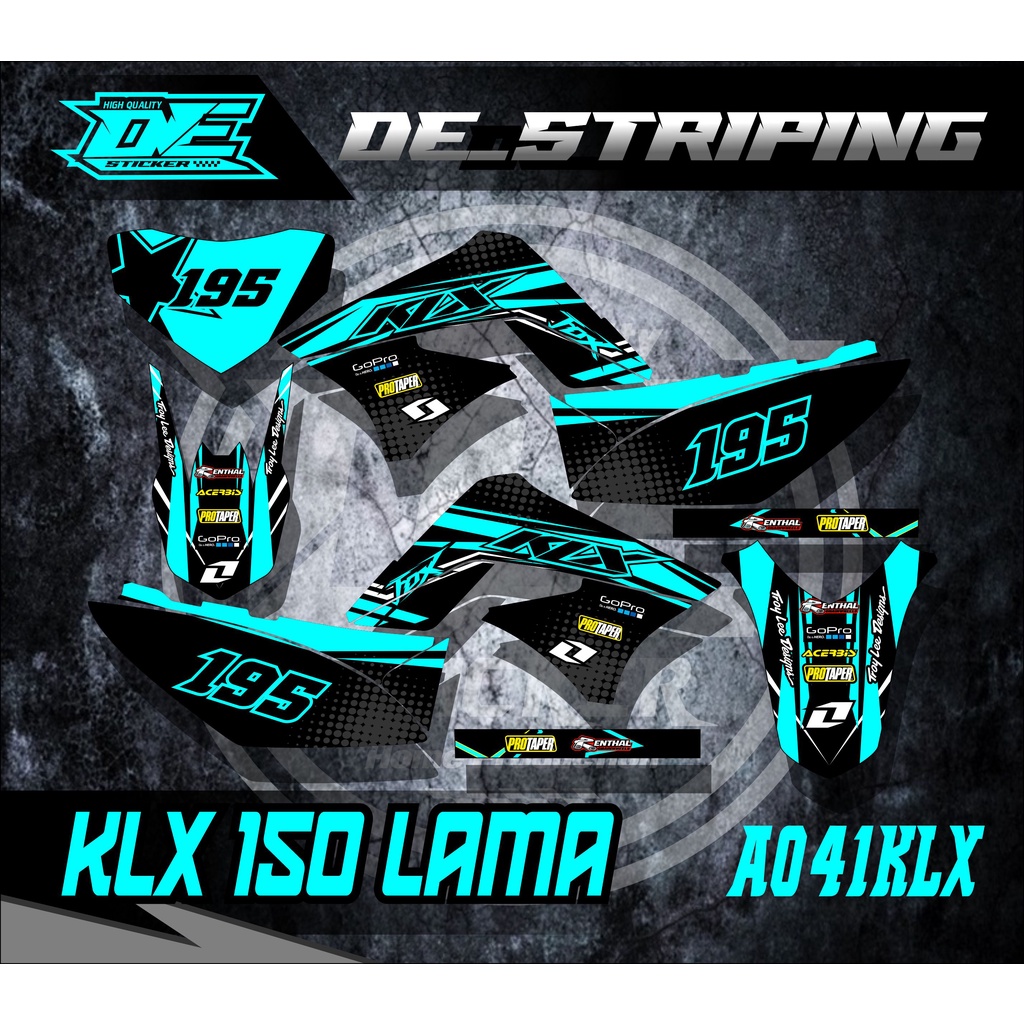 Jual STRIPING KLX LAMA STIKER KLX LAMA KLX 150 OLD | Shopee Indonesia
