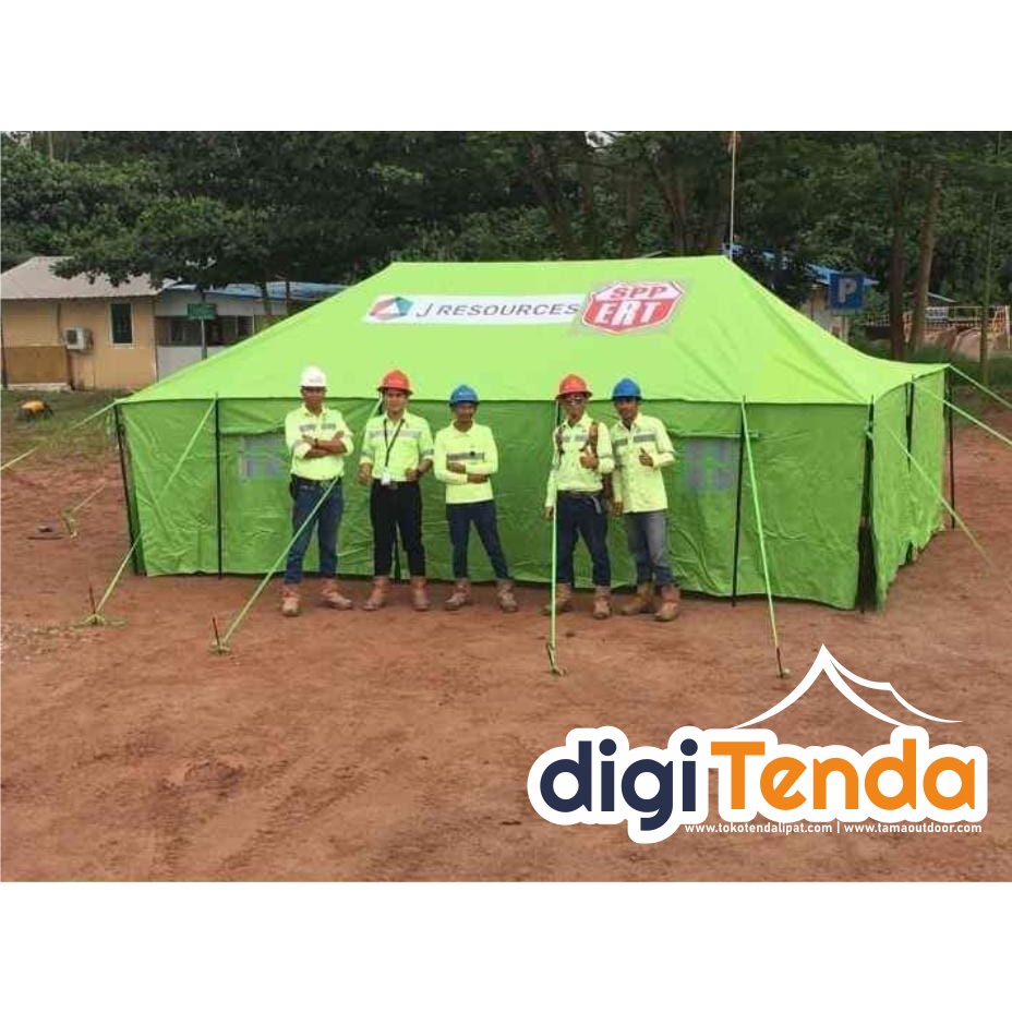 Jual Tenda Regu Komando Pramuka Uk. 4M x 6M Army TNI | Shopee Indonesia