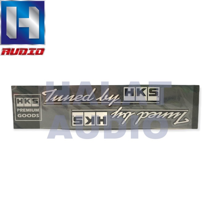 Jual Original Car Sticker / Stiker Tuned by HKS Premium Goods Japan ...