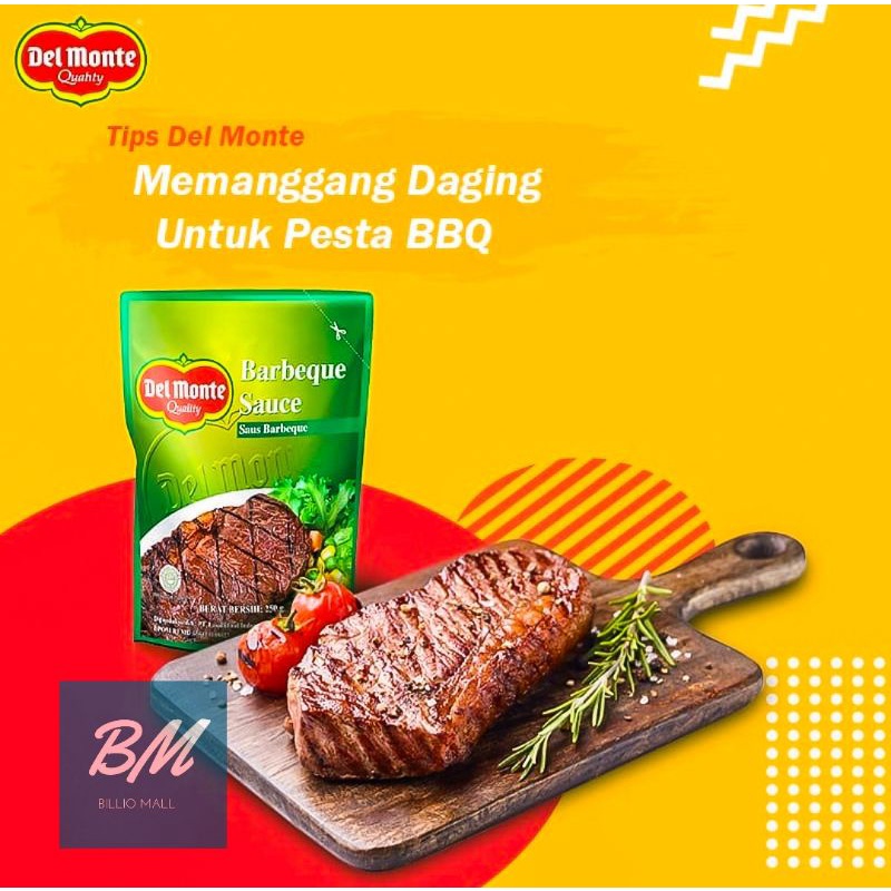 Jual Delmonte Barbeque Sauce 250 gr / Delmonte BBQ Sauce 250 gr / Saus ...