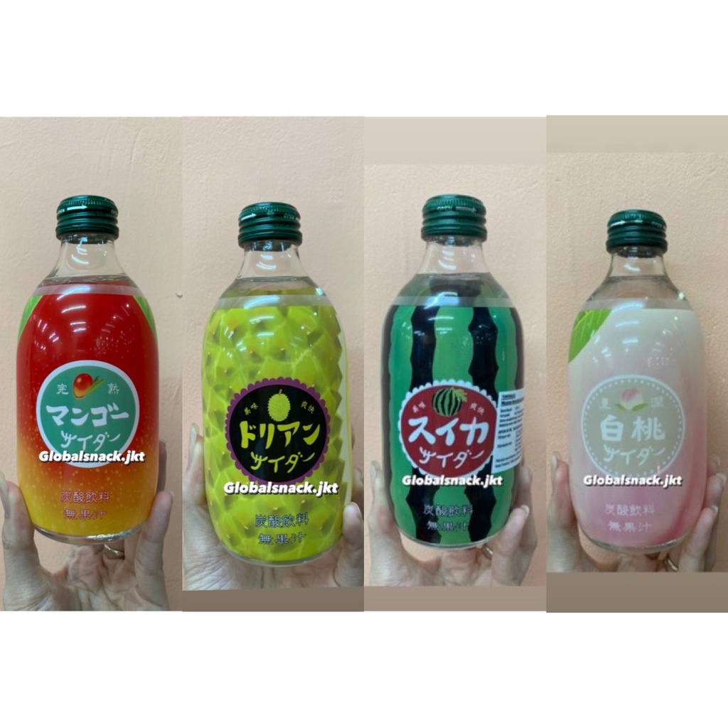 Jual TOMOMASU CIDER SODA PEACH / CIDER WATERMELON / DURIAN CIDER ...