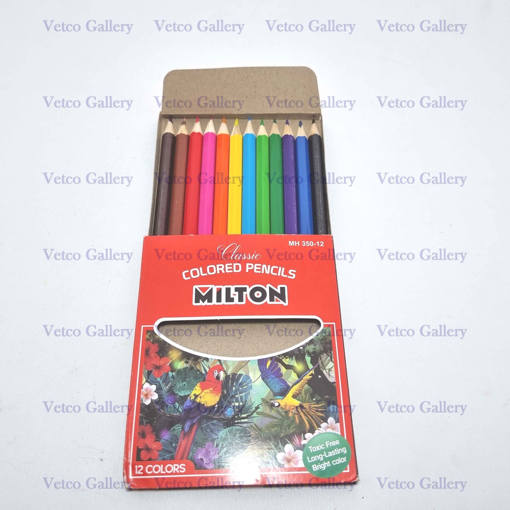 Jual Pensil warna pendek 12 pcs - Coloring pencil menggambar mewarnai ...