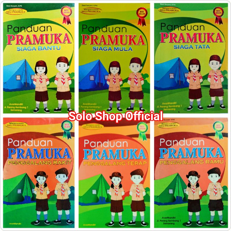 Jual BUKU PRAMUKA PANDUAN PRAMUKA SIAGA MULA BANTU TATA PANDUAN PRAMUKA PENGGALANG TERAP RAMU ...
