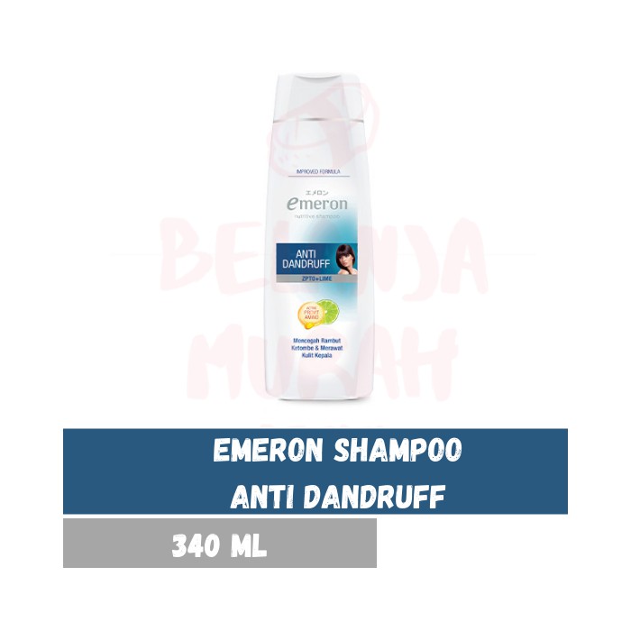 Jual Emeron Shampoo Anti Dandruff Bottle 340 ml Shampoo Anti Ketombe ...