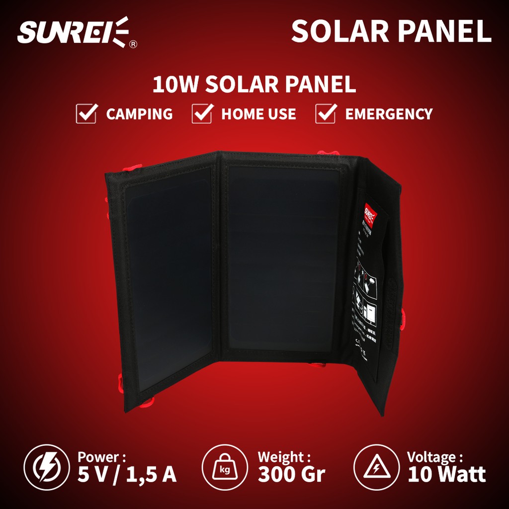 Jual Panel Surya Sunrei Solar Panel | Shopee Indonesia