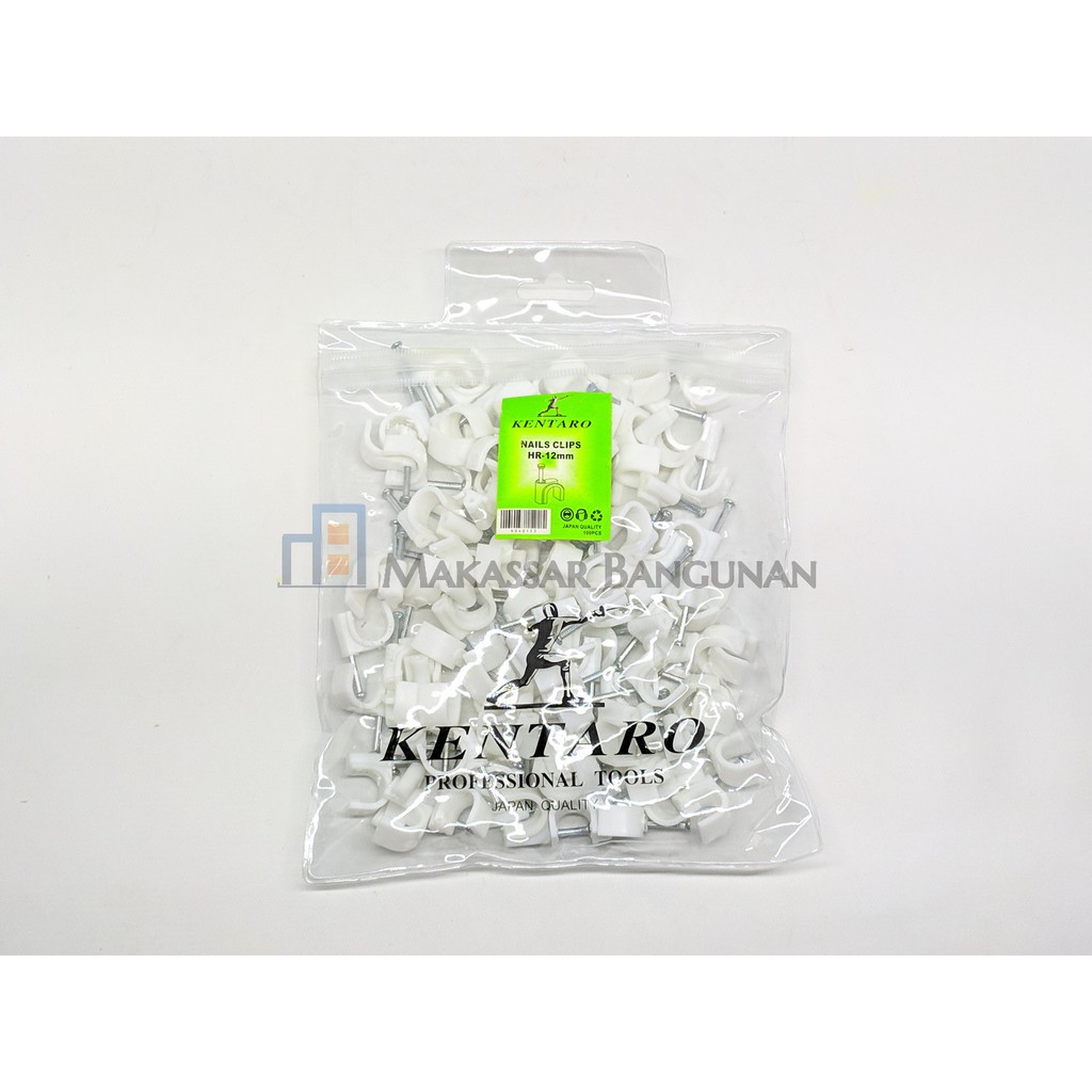 Jual KENTARO Paku Sadel Kabel No 12 / Klem Kabel | Shopee Indonesia
