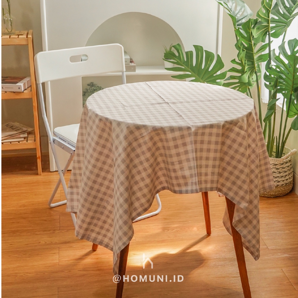 Jual Taplak Meja Motif Gingham Checker Board Kotak-Kotak/Table Runner ...