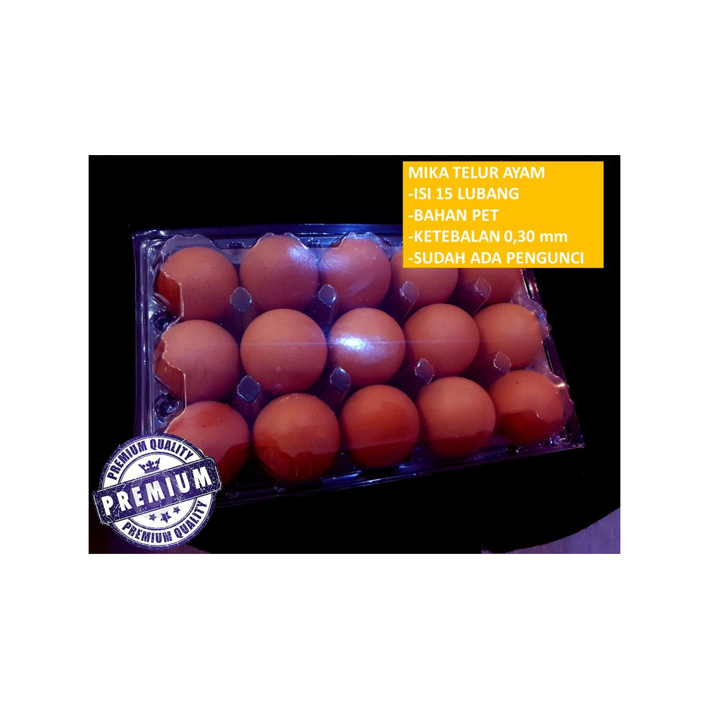 Jual Mika telur ayam isi 15 lubang ada pengunci | Shopee Indonesia