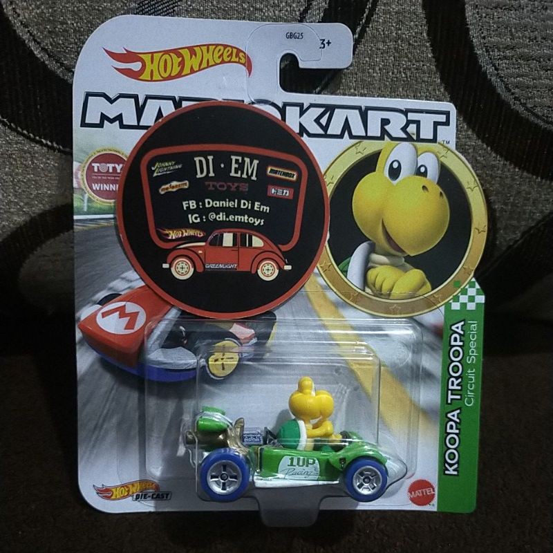 Jual Hot wheels Mario Kart Koopa Troopa Circuit Special | Shopee Indonesia