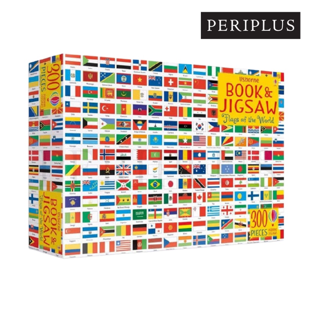 Jual Jigsaw Flags of the World-9781474988872-Buku Ori Periplus | Shopee Indonesia