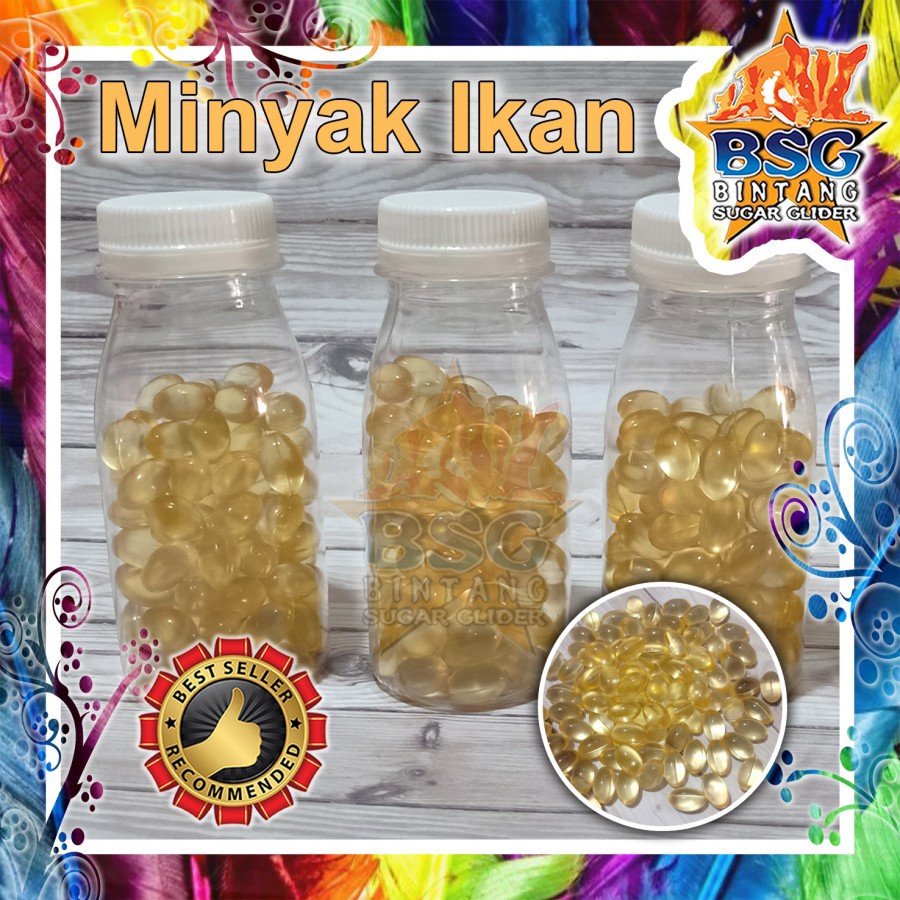 Jual Suplemen Hewan Minyak Ikan Sugar Glider / Kucing / Musang / Bajing ...