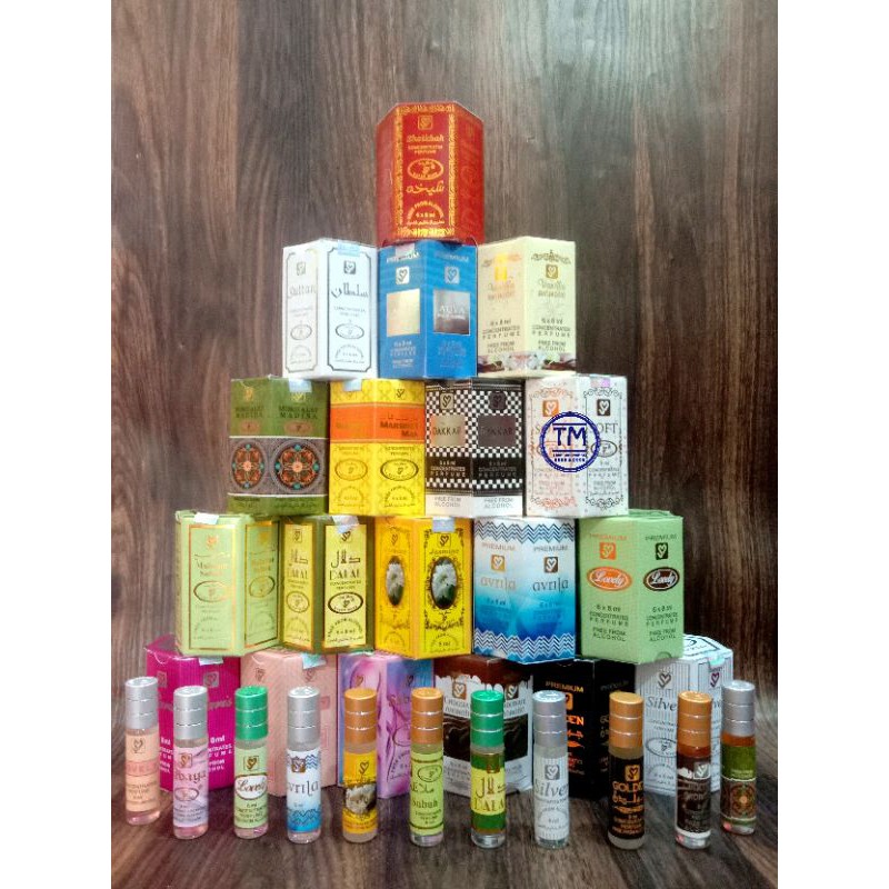 Jual Agen Aneka Parfum Supermade 6 ml Roll Parfum Shalat Parfum Shalat ...