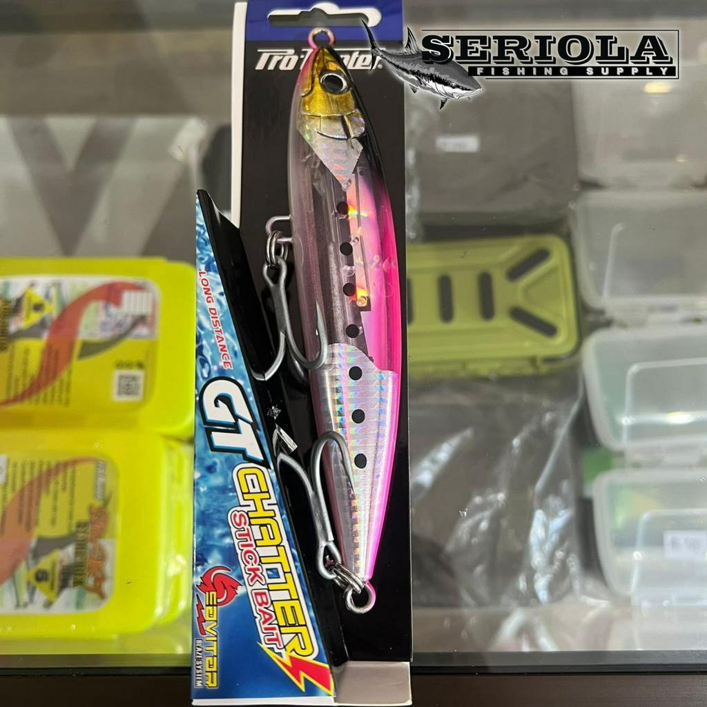 Jual UMPAN LURE PRO HUNTER GT CHATTER STICK BAIT 150MM 70G | Shopee ...