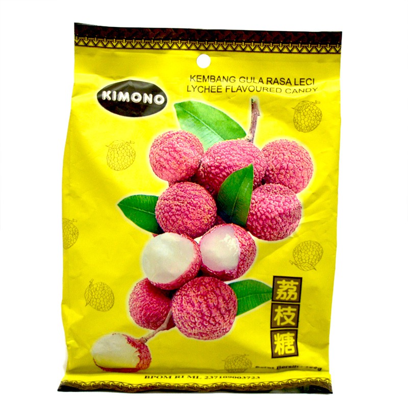 Jual Permen Kimono Rasa Leci / Lychee Flavoured Candy / Kembang Gula ...