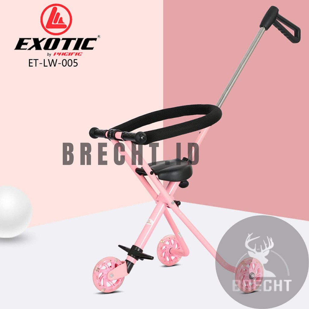 Jual Kursi Dorong Anak Exotic ET LW 005 / LW-005 Portable Trike Stroller | Shopee Indonesia