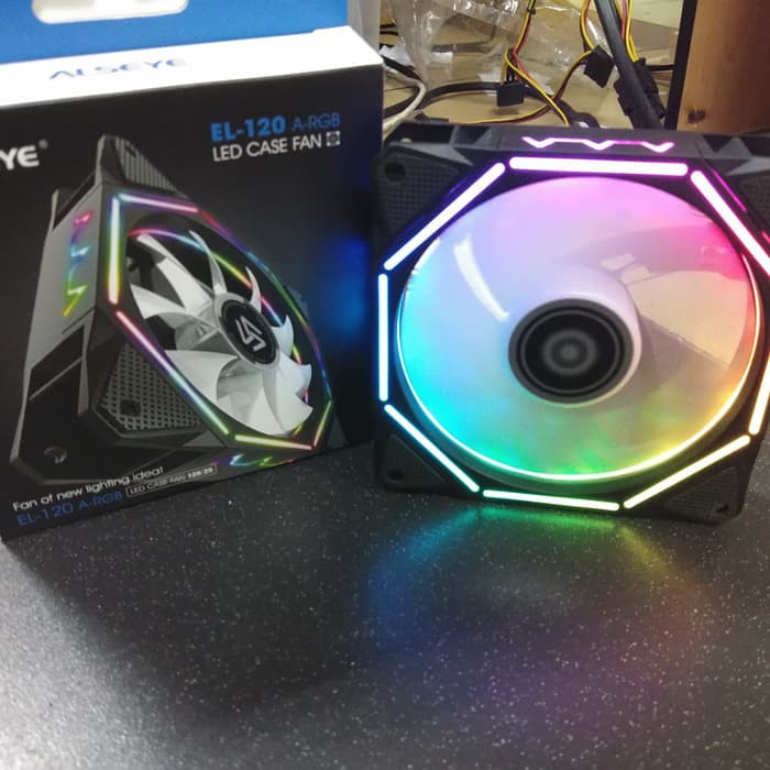Jual Alseye Fan Casing 12Cm RGB EL-120 | Shopee Indonesia