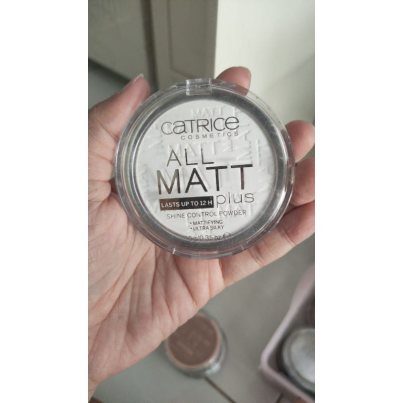 Jual Catrice All Matt Plus - Shine Control Powder 001 | Shopee Indonesia