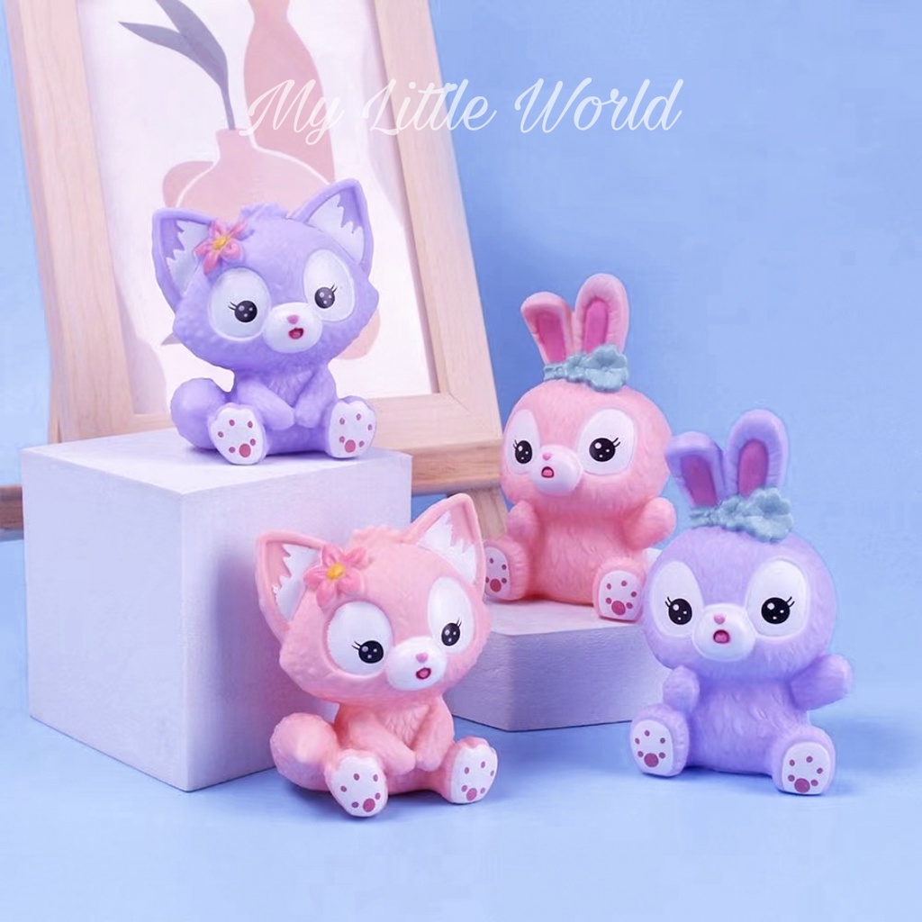 Jual Topper Duffy And Friends Stellalou Linabell Figurin Mainan