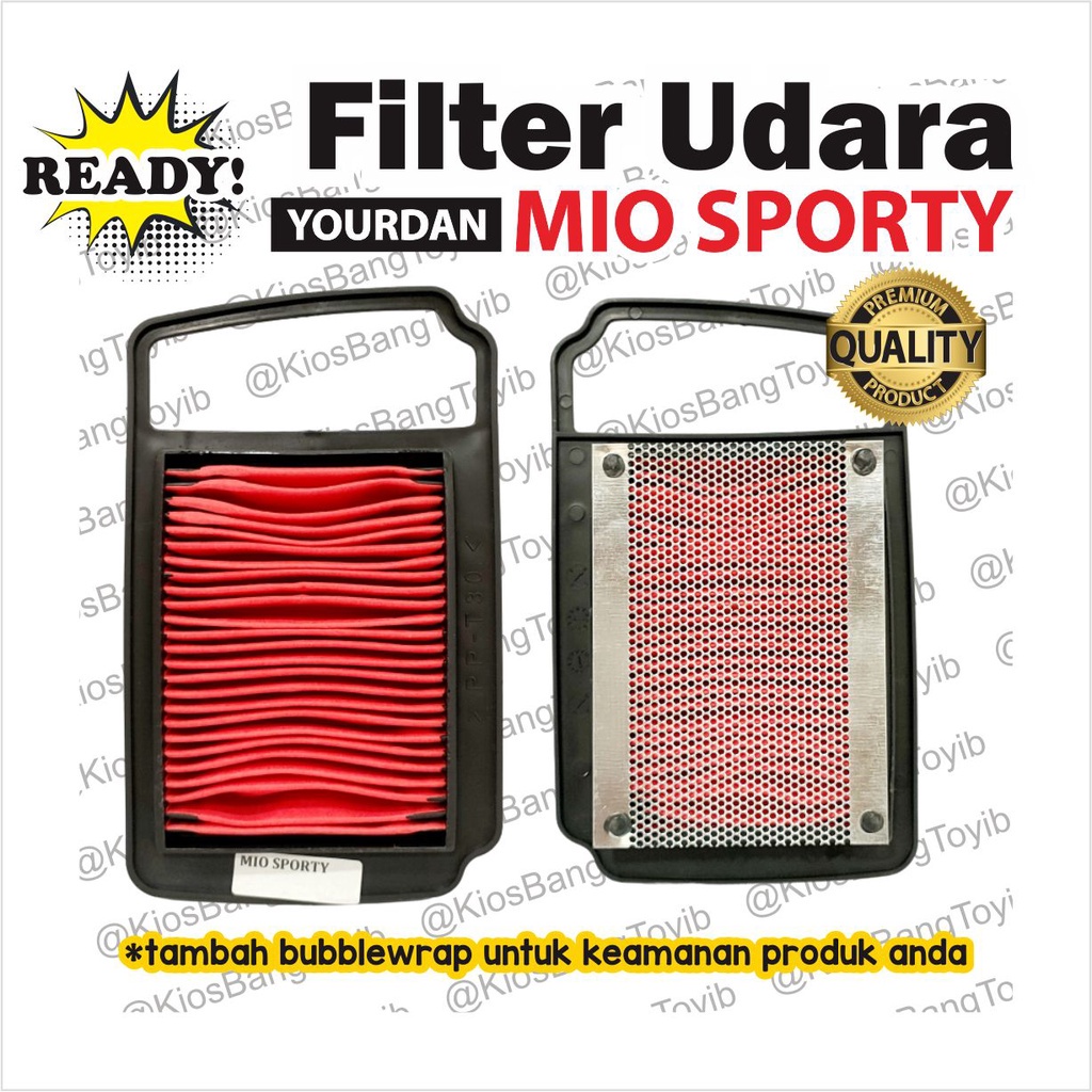 Jual Filter Saringan Udara Mio Sporty Smile Mio Old (YOURDAN) | Shopee ...
