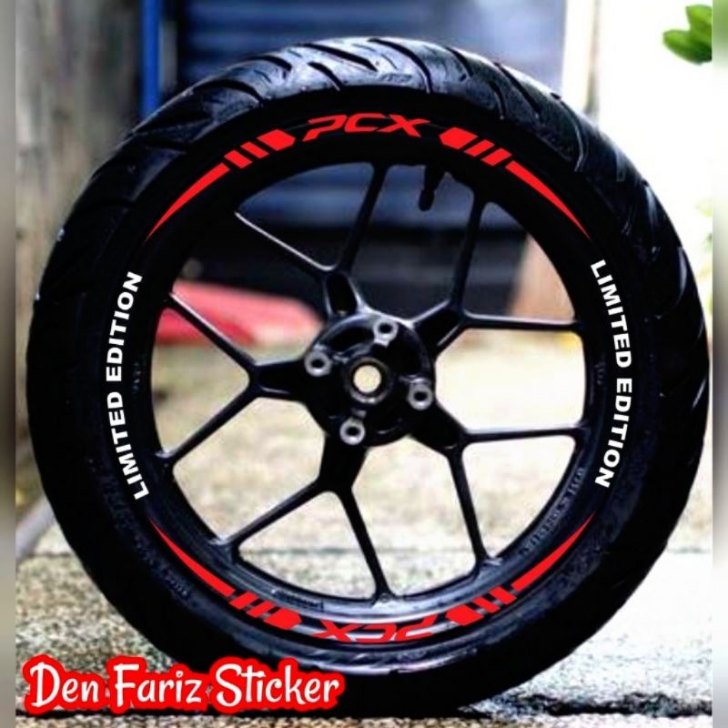 Jual Stiker pcx Decal pcx Sticker velg Sticker velk motor honda PCX 160 ...