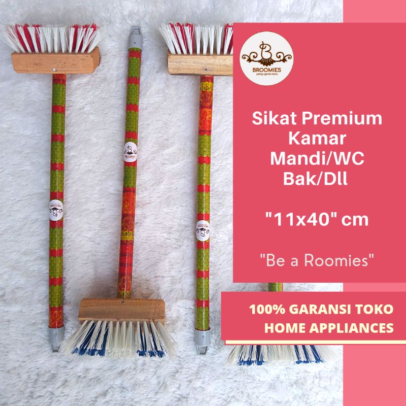 Jual Sikat Kamar Mandi/Sikat WC/Sikat Bak/Sikat Lumut Broomies | Shopee ...