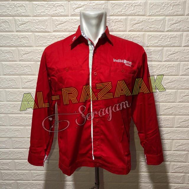 Jual SERAGAM INDIHOME TERBARU - BAJU INDIHOME BARU - KEMEJA KERJA ...