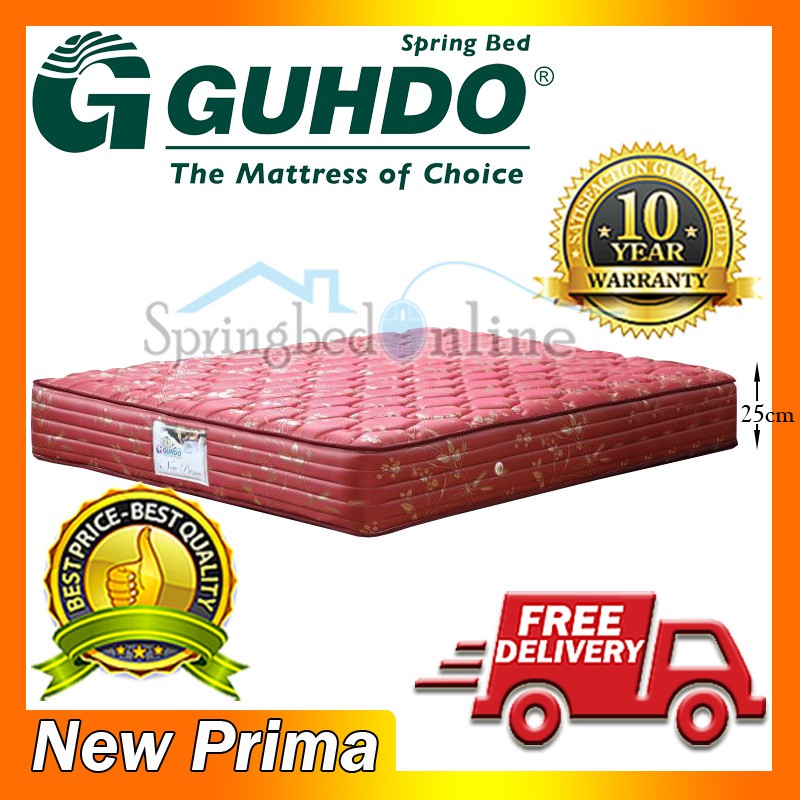 Jual Matras Springbed Guhdo New Prima 200x200 Kasur Saja 200 X 200 ...