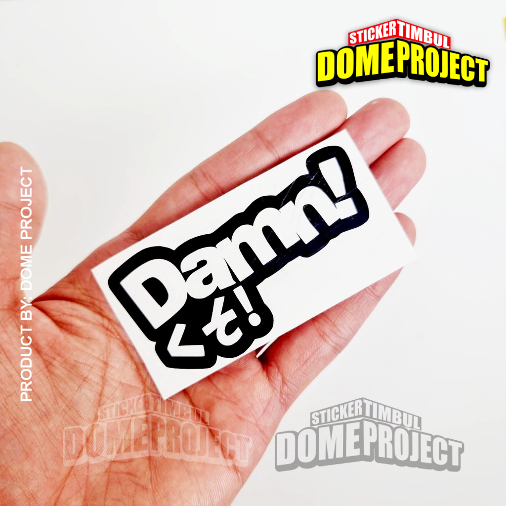 Jual STIKER JEPANG DAMN 4 WARNA PILIHAN | Shopee Indonesia