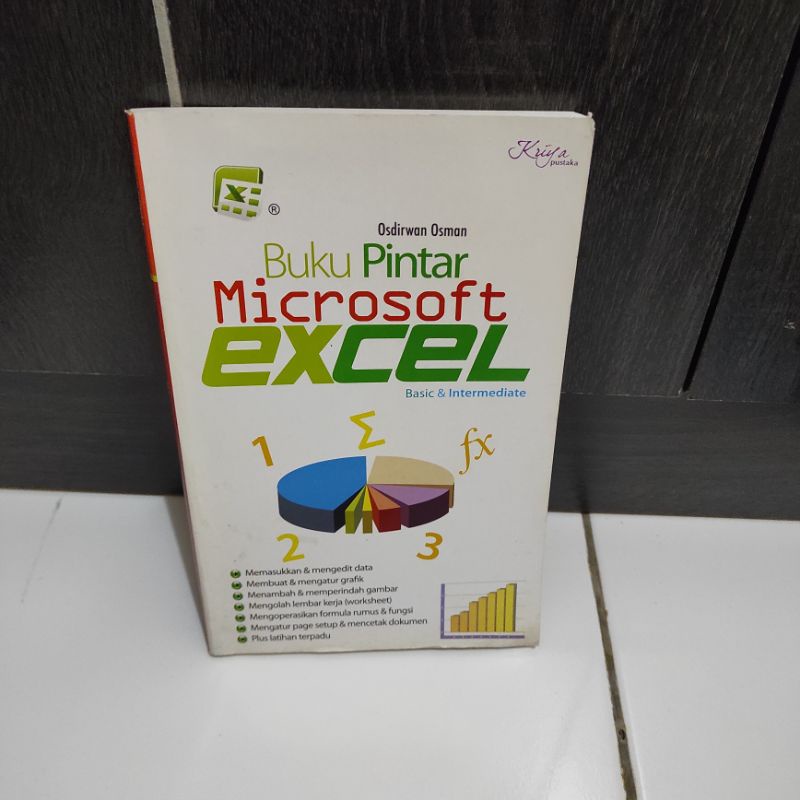 Jual BUKU PINTAR MICROSOFT EXCEL Basic& Intermediate | Shopee Indonesia