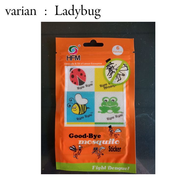 Jual Stiker Anti Nyamuk Ladybug (Mosquito Away Stiker) | Shopee Indonesia