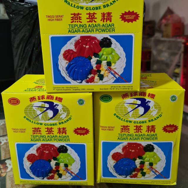 Jual Swallow Agar Agar - BOX | Shopee Indonesia