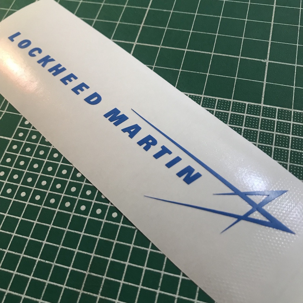 Jual lockhead martin logo lambang stiker cutting | Shopee Indonesia