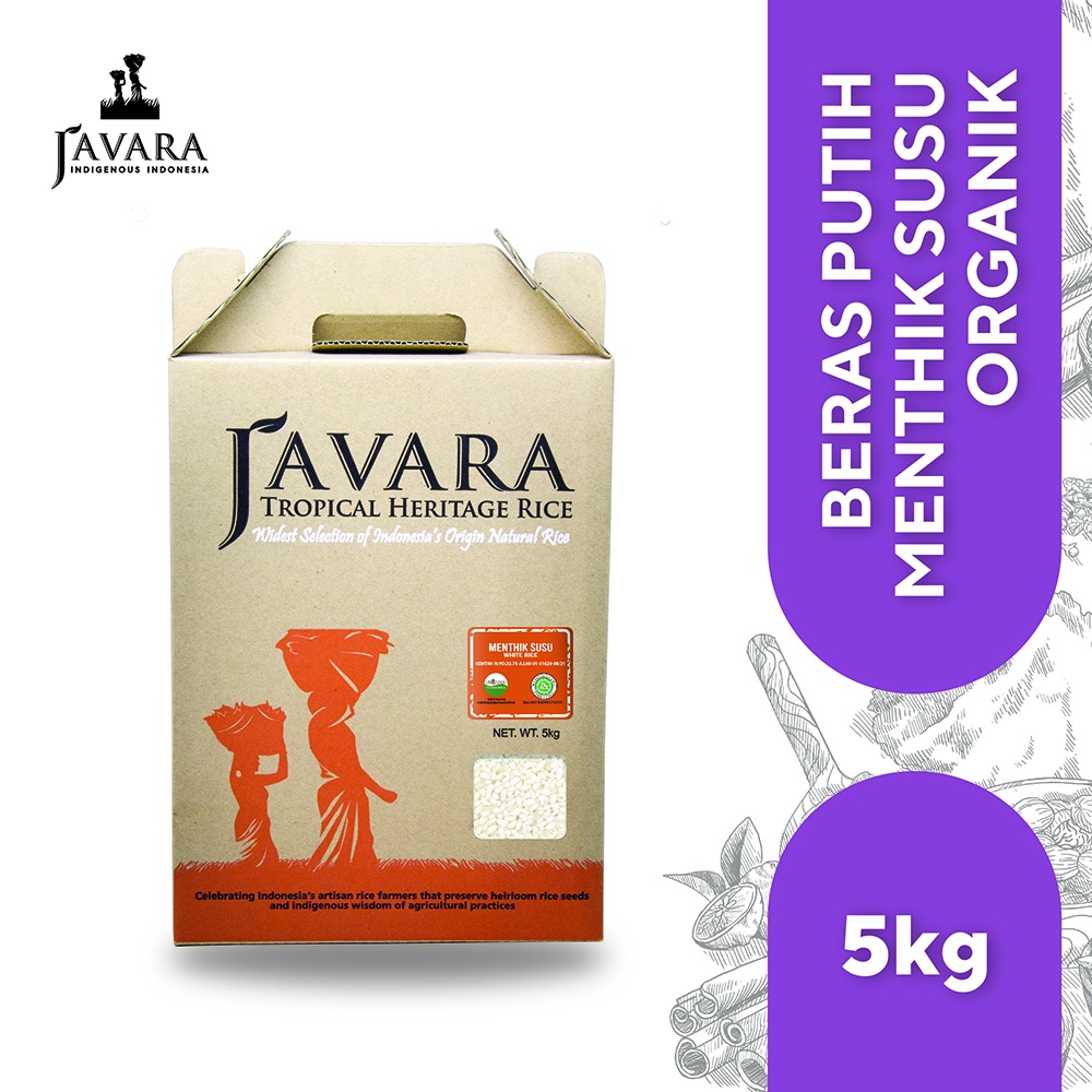 Jual Javara Menthik Susu White Rice Polished 5Kg | Shopee Indonesia