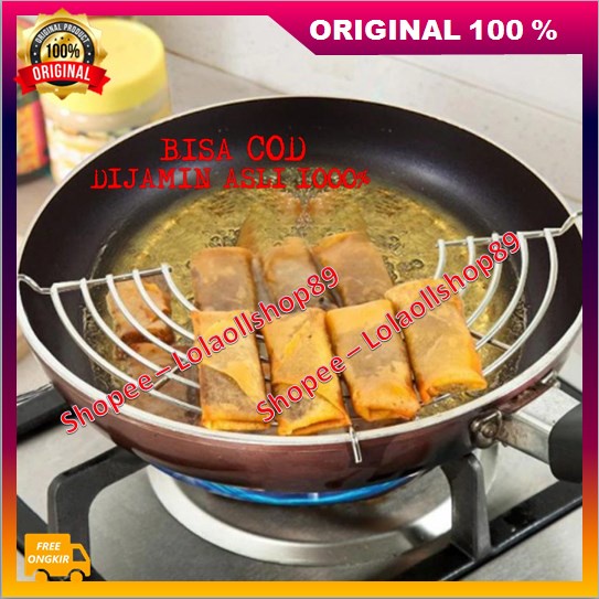 Jual Tray Peniris Minyak Goreng Stainless 30cm 100% ASLI ORIGINAL ...
