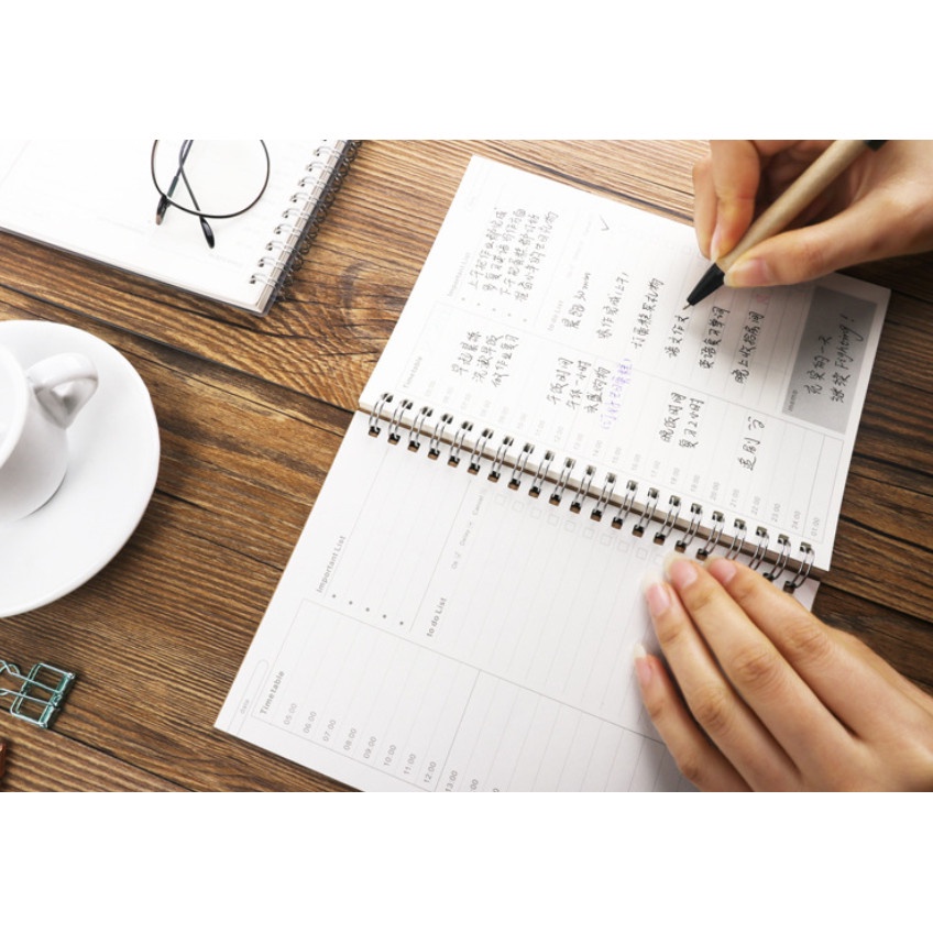 Jual buku daily planner/ buku planner time table/ buku planner to do ...