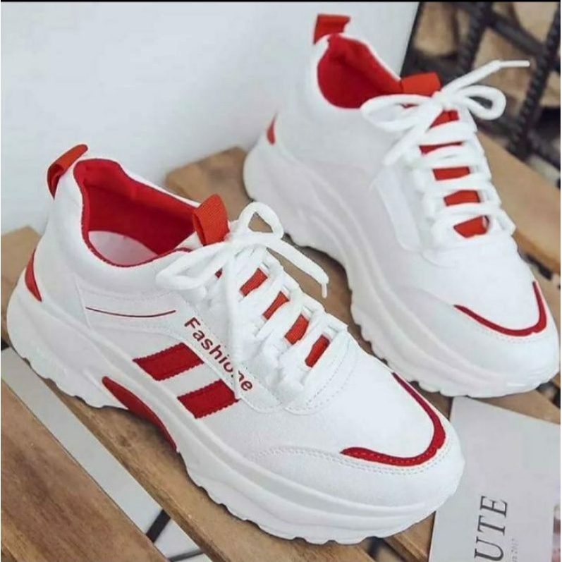 Jual Sepatu Wanita Sneakers Wanita Sepatu Putih wanita Sepatu kets ...