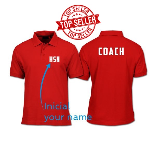Jual BAJU JERSEY COACH SPORTY (CUSTOM NAMA DAN LOGO) | Shopee Indonesia