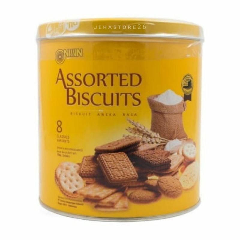 Jual [ SNACK KALENG ] Jajan Lebaran - Nissin Assorted Biscuits 700gr ...