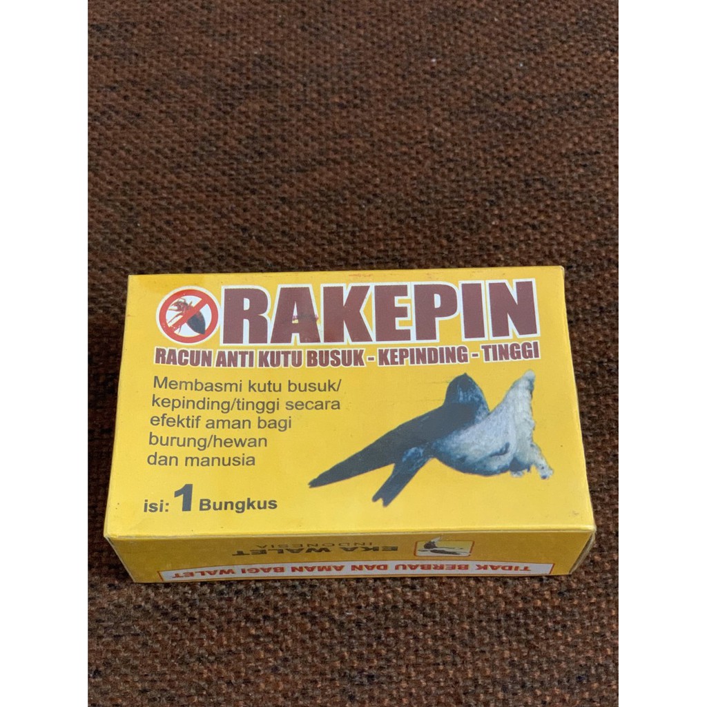 Jual Rakepin racun anti kutu busuk -kepinding- tinggi / obat hama walet ...