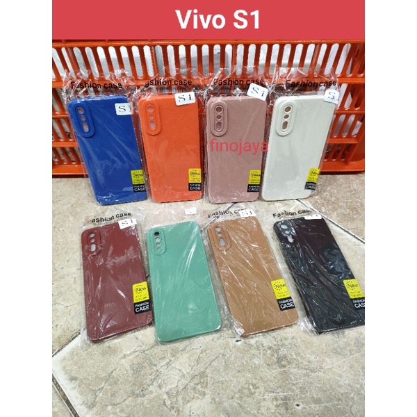 Jual Softcase Vivo S1 Vivo 1907 Silikon Casing Selicon Case Macaron Pelindung Pro Camera ...